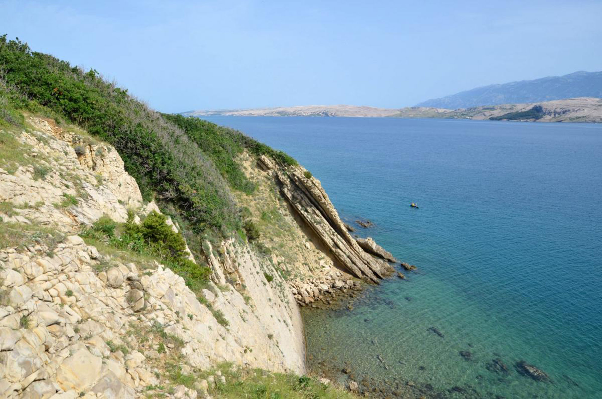 Plaža Dubrava na Pagu namestitev i apartmaji v okolici | Obmorju.si