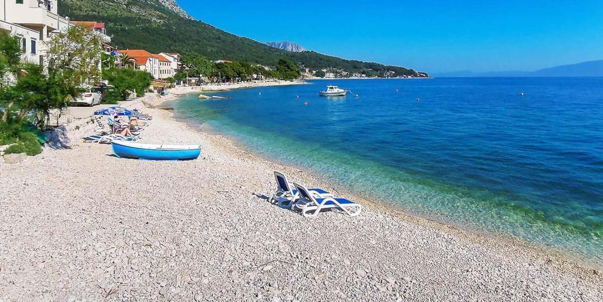 Plaža Mirela v Zaostrogu namestitev i apartmaji v okolici | Obmorju.si